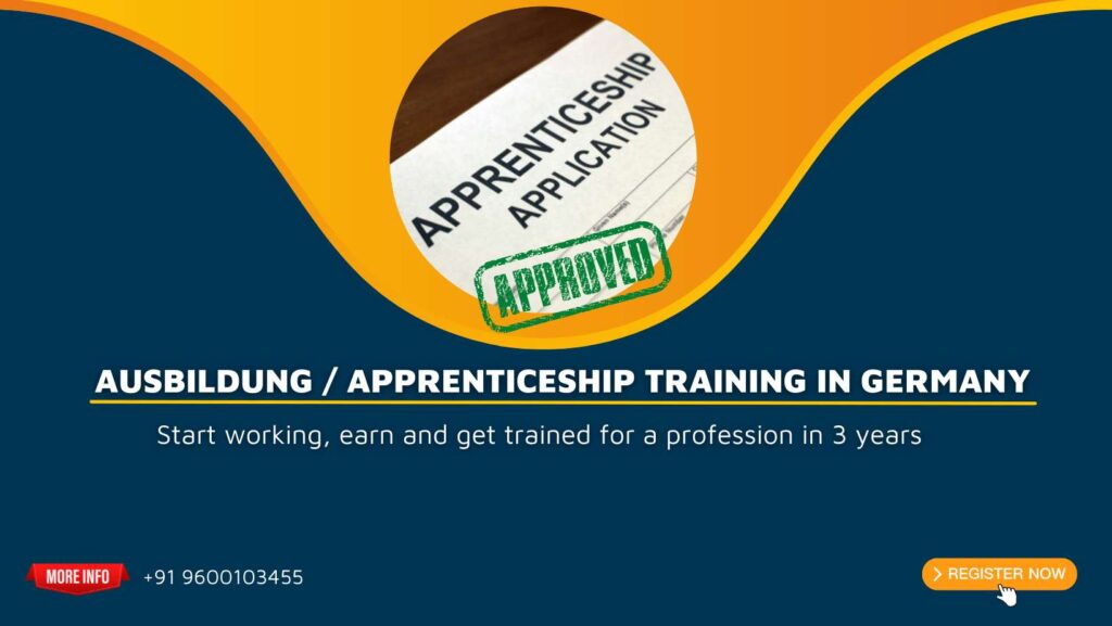 AUSBILDUNG / APPRENTICESHIP TRAINING IN GERMANY