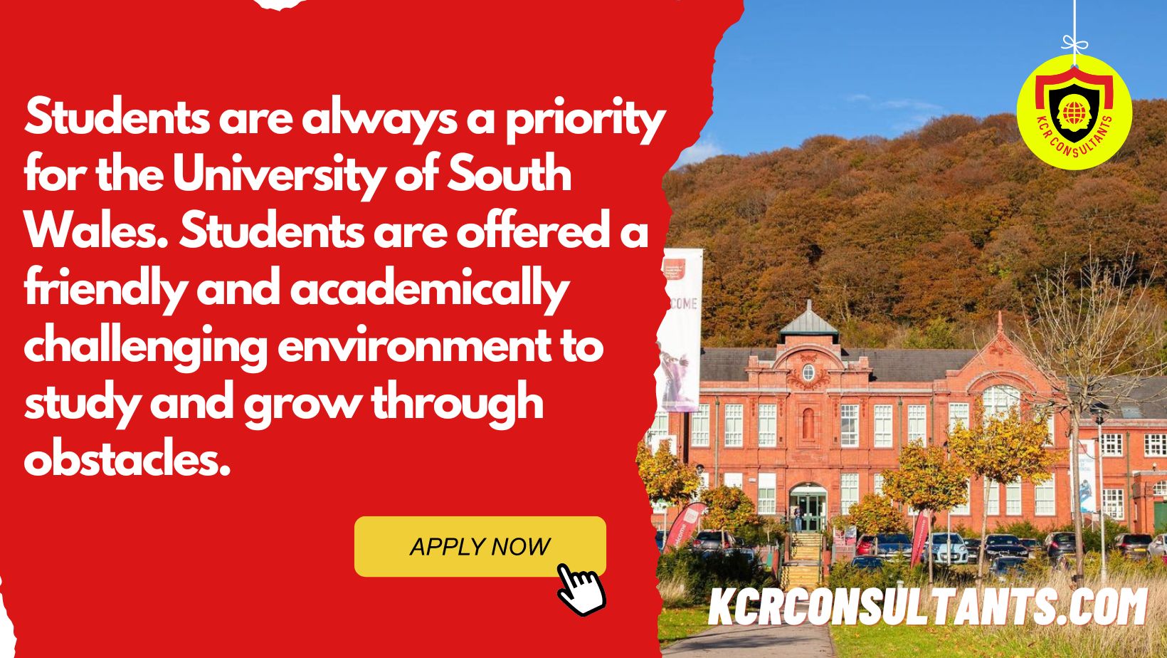 University of South Wales: Fees for International Students