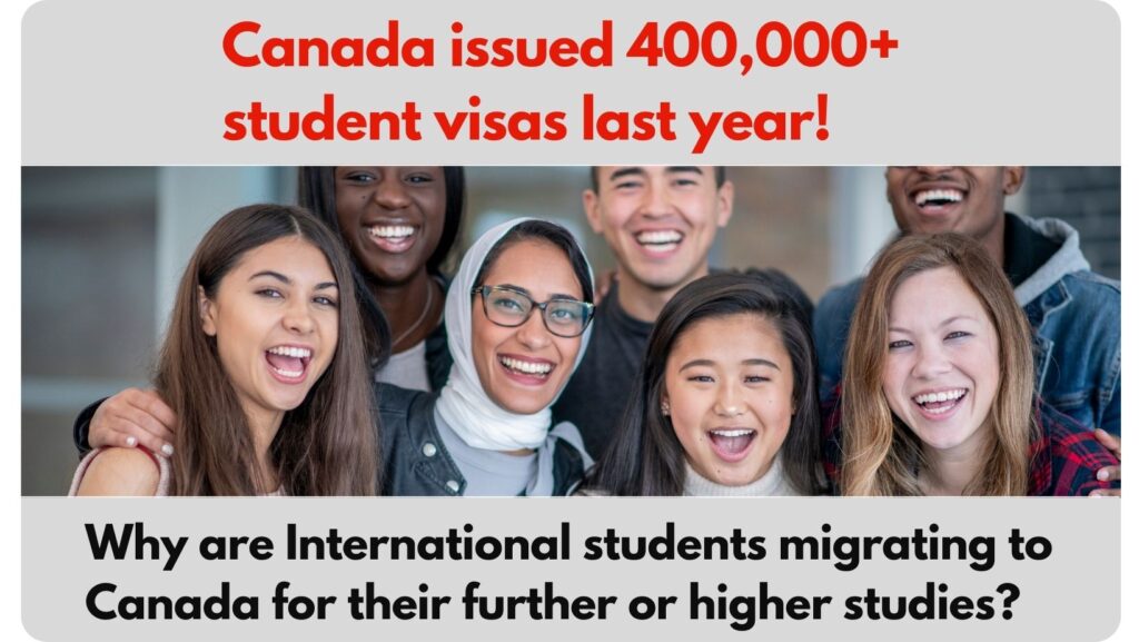 International Students like to Migrate to Canada to Study