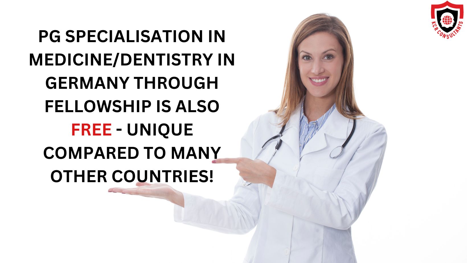 PG Medicine in Germany for free: PG is offered at hospitals!